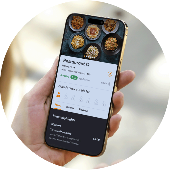 Restaurant Reservation System | Quandoo for Restaurants Netherlands